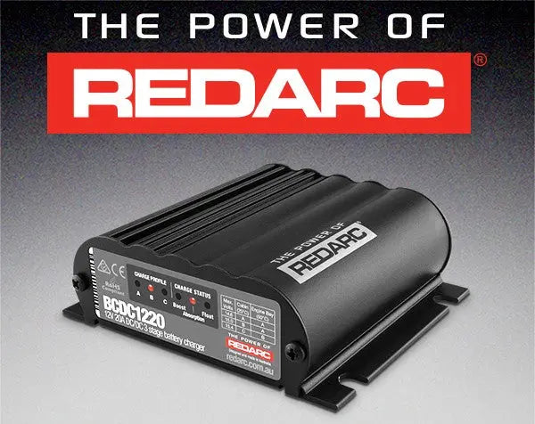 REDARC Alpha 50 Battery System – 50A DC-DC Charger