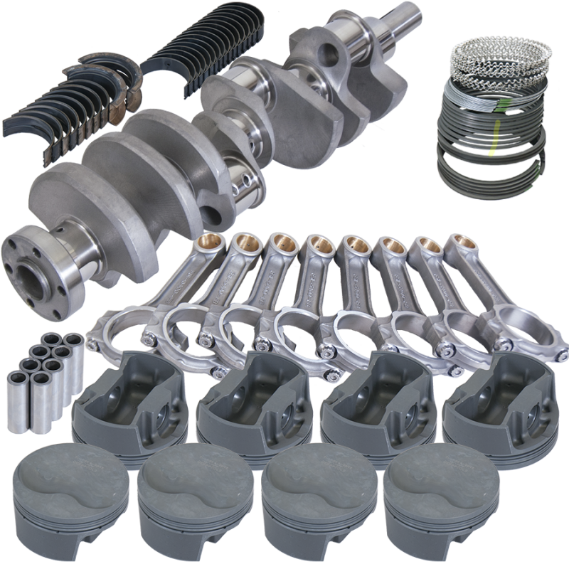 Eagle Ford 289/302 3.250in Crank 5.400in I-Beam Rods -6cc Flat Top 4.0