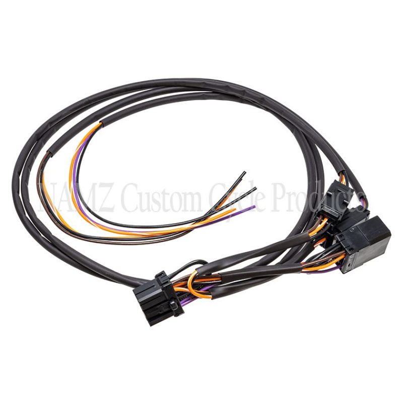 NAMZ Plug-N-Play Fender Tap Harness w/Saddlebag Pigtails (Run/Turn for