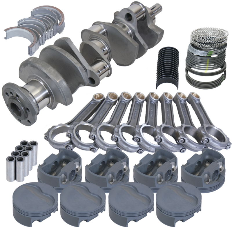 Eagle Pontiac 455 4.500in Crank 6.800in I-Beam Rods -6cc Flat Top 4.18