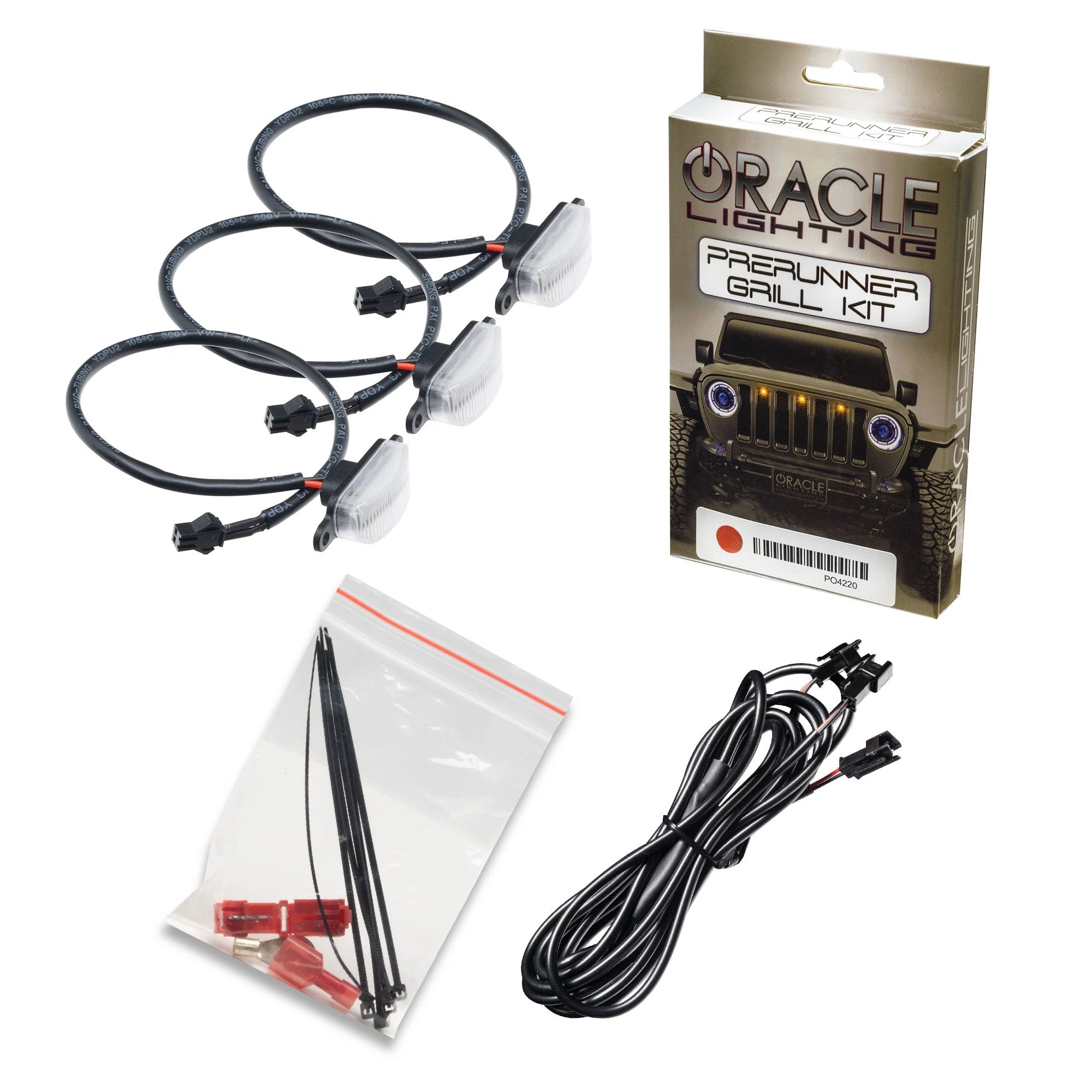 Oracle Pre-Runner Amber Grill Light Kit Clear Lens – 5889-005-C