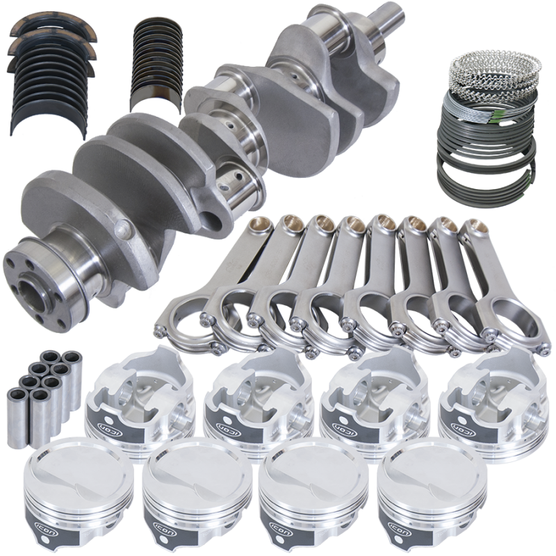 Eagle Ford 351W 4.000in Crank 6.200in H-Beam -15.8cc Inv Dome 4.030in