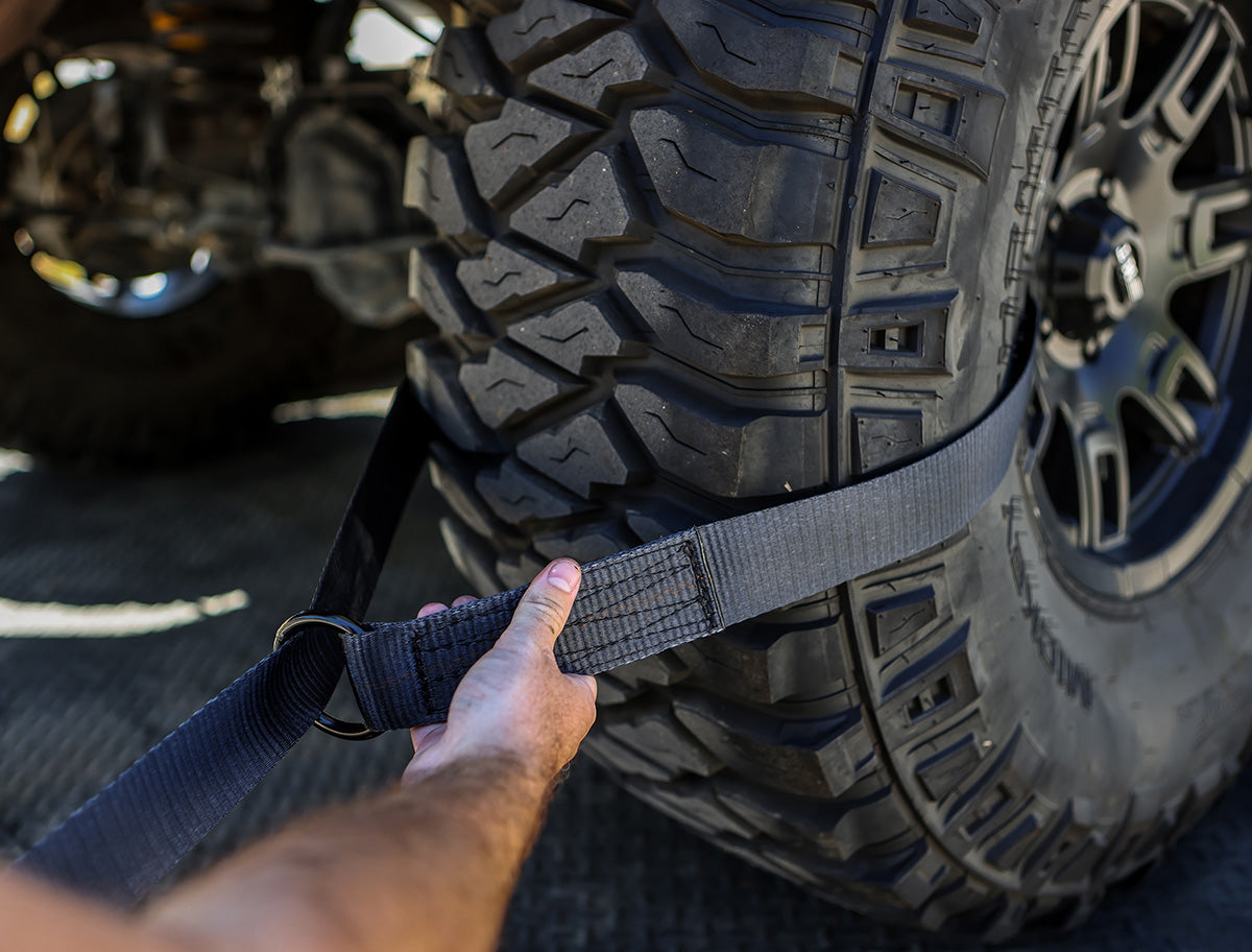 Speed Strap Heavy Duty Through Wheel Tie Down Kit