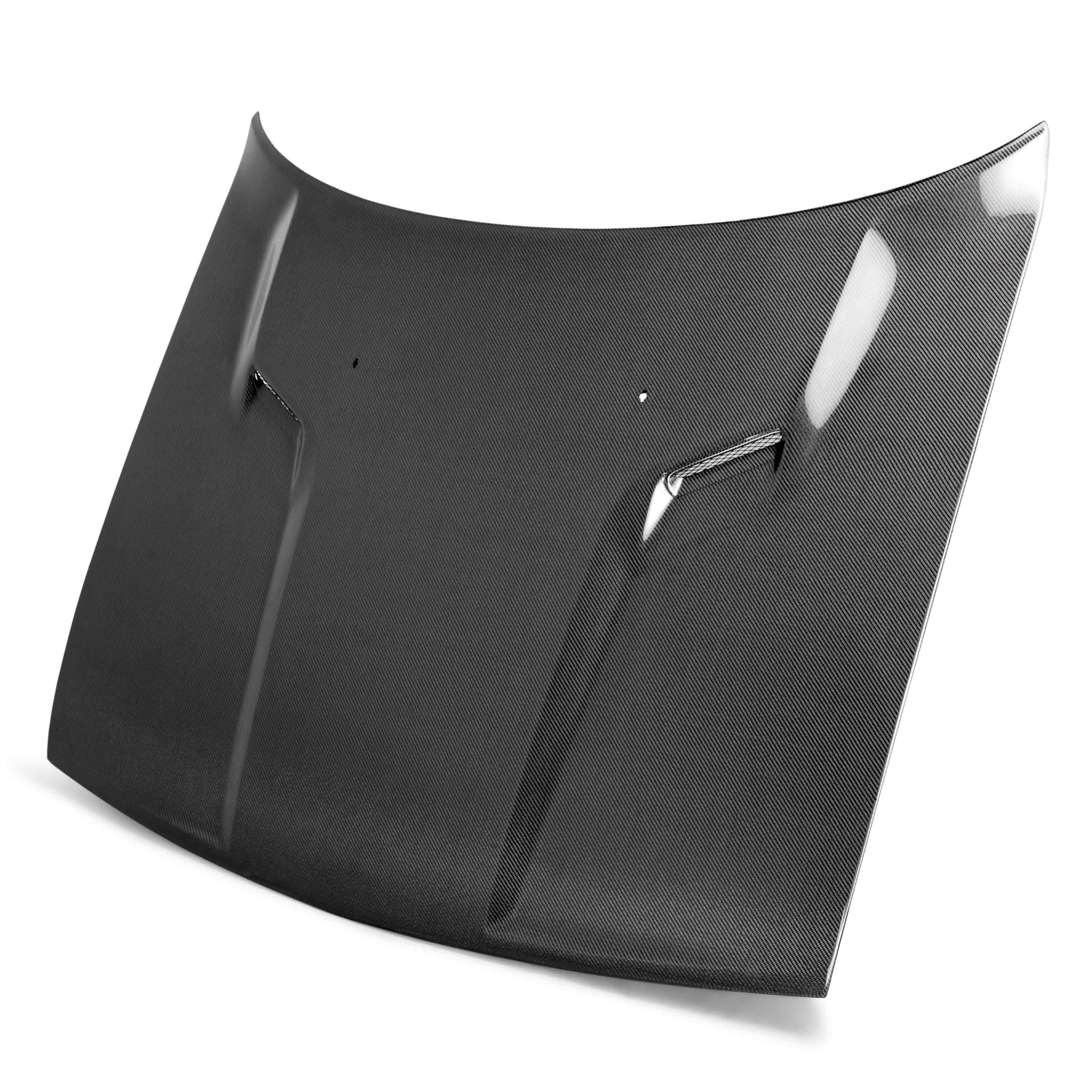 Anderson Composites 08-14 Challenger Carbon Fiber Type-OE Hood - AC-HD
