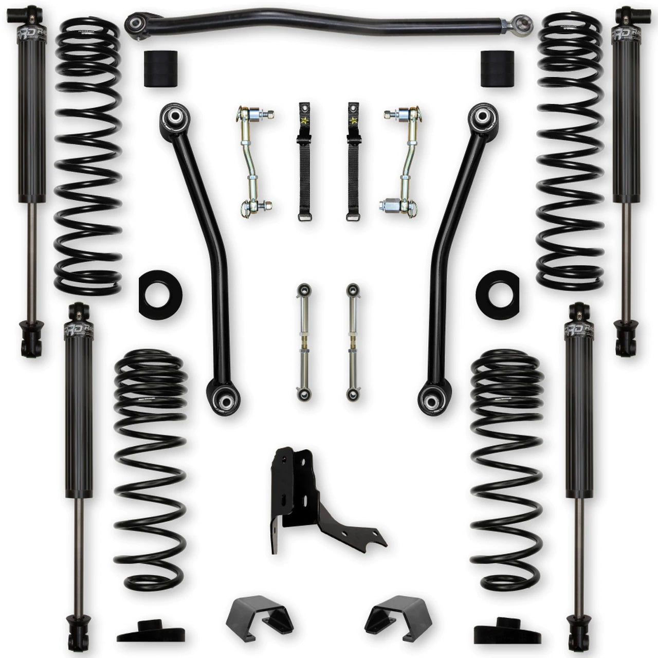 Rock Krawler 2021+ Jeep Wrangler JT (Diesel) 3in Adventure System - S1