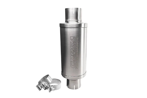 Corsa Slip Fit / 3.00 in Packed Resonator | 6-8 dB PKM2003
