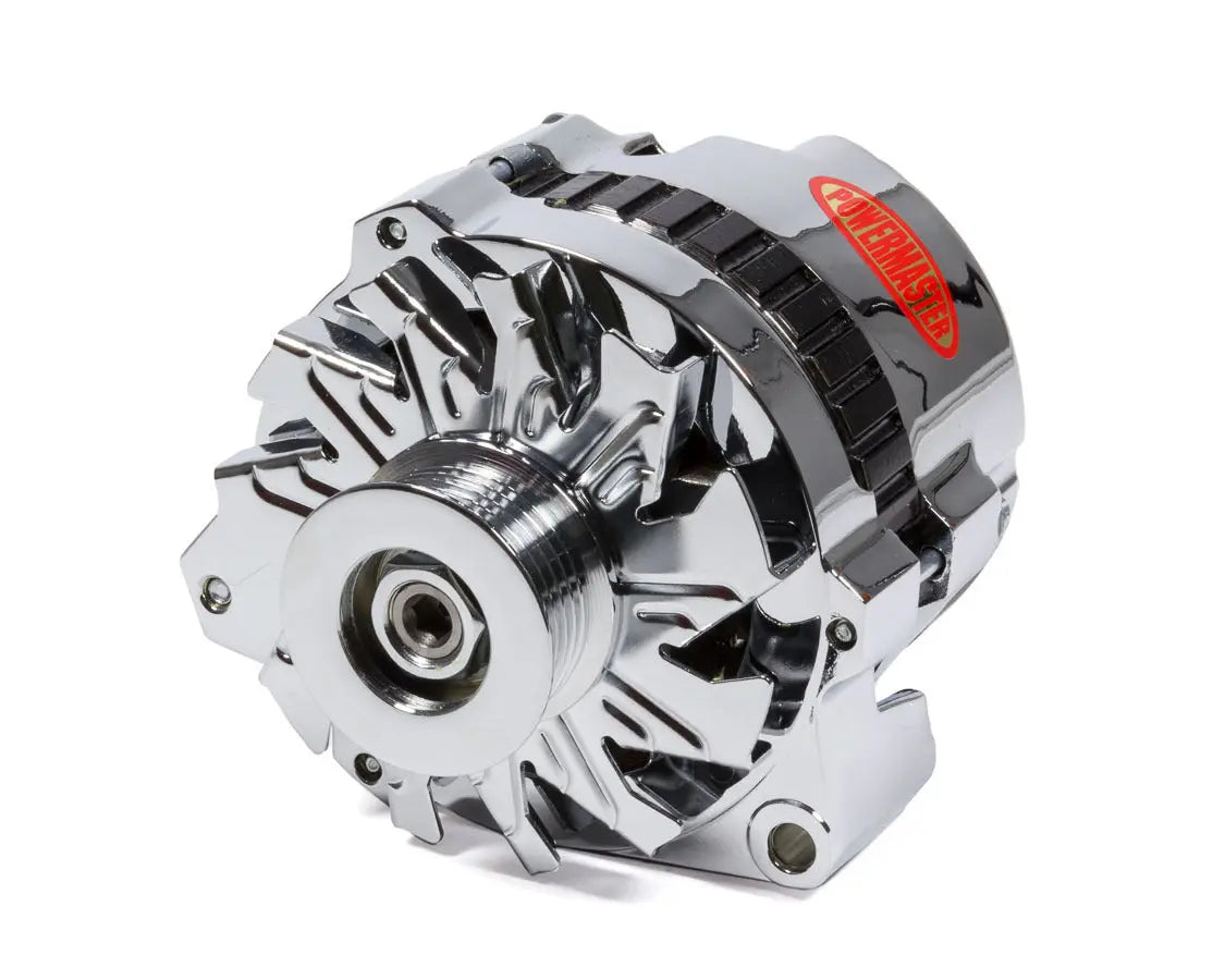 Powermaster CS130 GM 140A Chrome Alternator - 37461 - eliteracefab.com