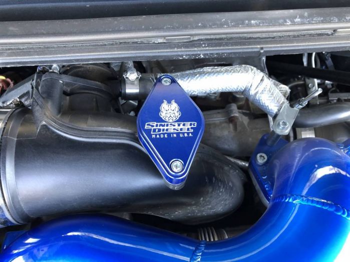 Sinister Diesel 11-15 Chevy Duramax LML Intake Bridge | eliteracefab-com