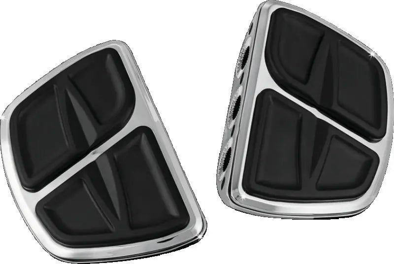 Kuryakyn Kinetic Mini Boards Without Adapter Chrome - eliteracefab.com