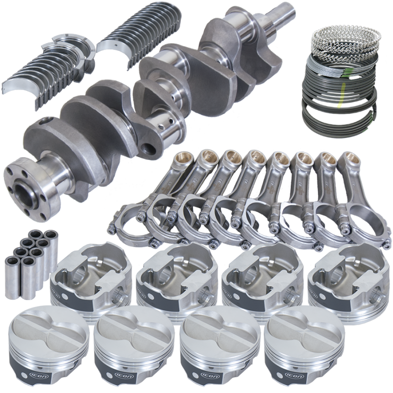 Eagle Ford 289/302 3.400in Crank 5.400in I-Beam Rod -11cc Flat Top 4.0