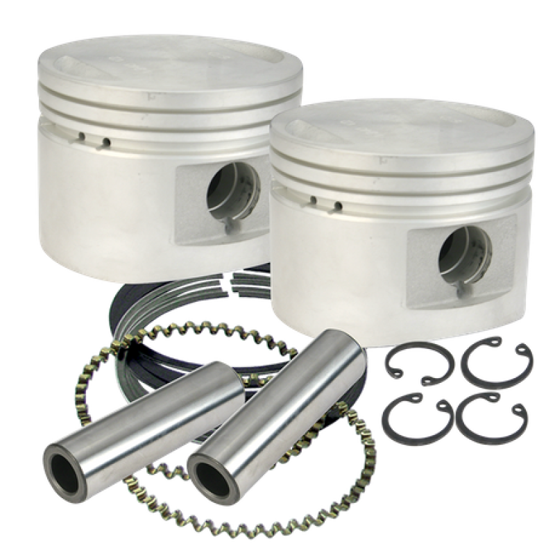 S&S Cycle 84-99 BT w/ Stock Heads .020in 80in Cast Flat-Topped ...