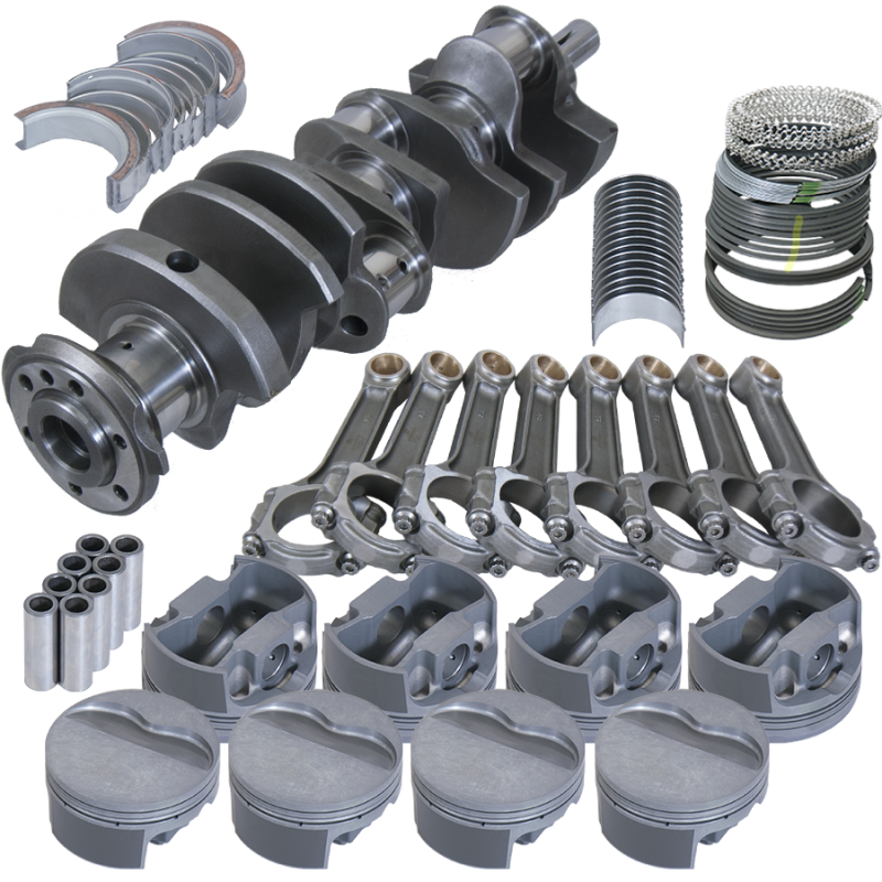 Eagle Pontiac 455 4.250in Crank 6.800in I-Beam Rods -6cc Flat Top 4.18