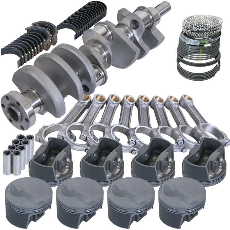 Eagle Ford 289/302 3.000in Crank 5.090in I-Beam Rods -5cc Flat Top 4.0