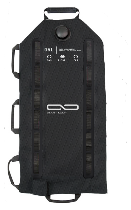 Giant Loop Armadillo Bag 5 Gallon - Black
