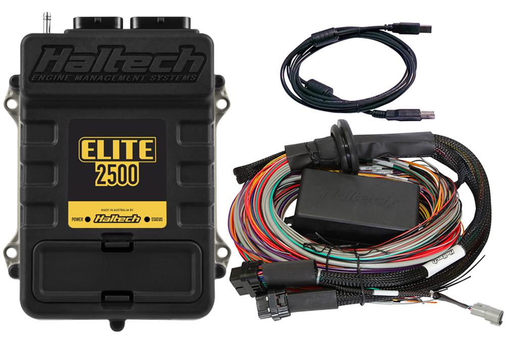 Haltech Elite 2500 ECU + Premium 5.0m Wire-in Harness | HT-151305