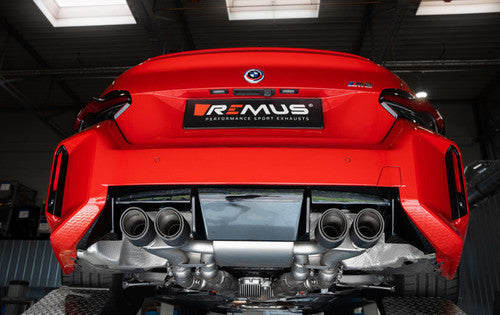 Remus 2017 Audi RS4 Avant Quattro B9 Axle Back Exhaust w/Center