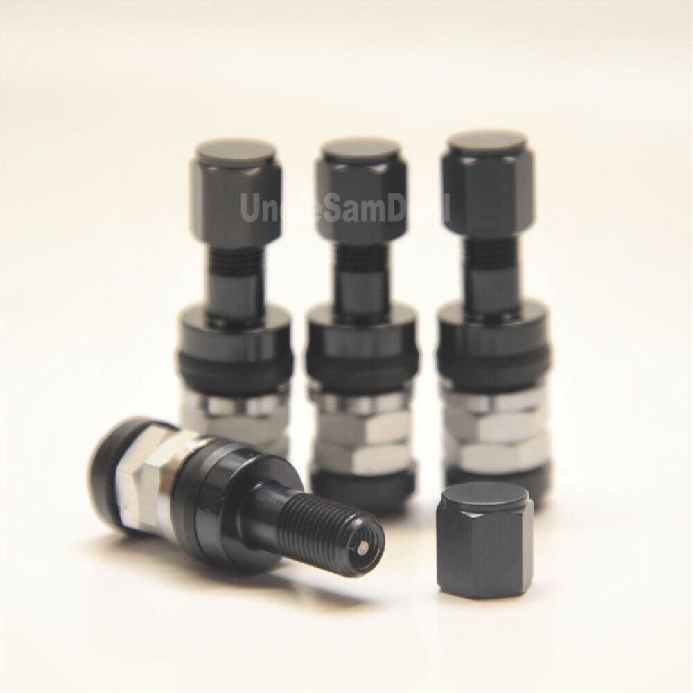 Enkei RPF1 Black Valve Stem (1 stem) - eliteracefab.com