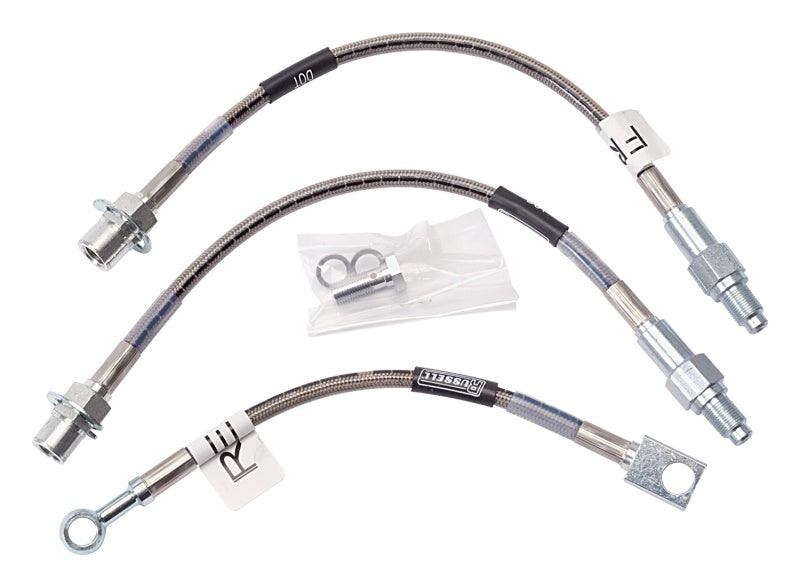 Russell Performance 79-86 Ford Mustang Brake Line Kit | eliteracefab-com