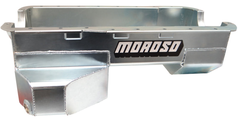 Moroso Ford 289-302 (w/Rear Sump) Road Race Baffled Wet Sump 7qt 7.5in