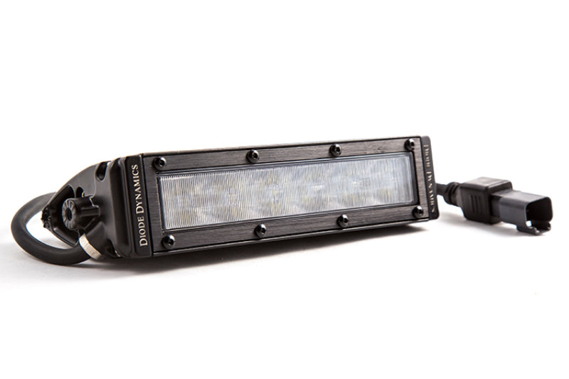 Diode Dynamics 6 In LED Bar Single Row Straight SS6 - White Wide