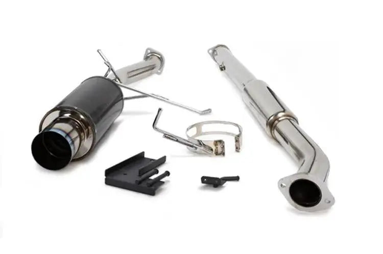 HKS 03-06 Evo Carbon-Ti Cat-back Exhaust | eliteracefab-com