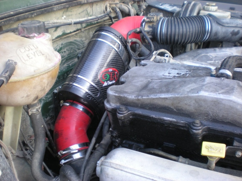 BMC 98-06 Land Rover Defender 2.5L TD5 Oval Trumpet Airbox Kit (Waterp