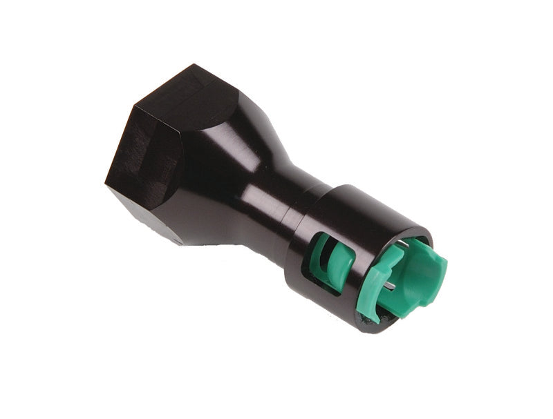 Aeromotive 3/8in Female to ORB-08 Feed Line Adapter - eliteracefab.com