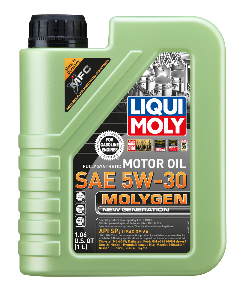 LIQUI MOLY 1L Molygen New Generation Motor Oil 5W30 - eliteracefab.com