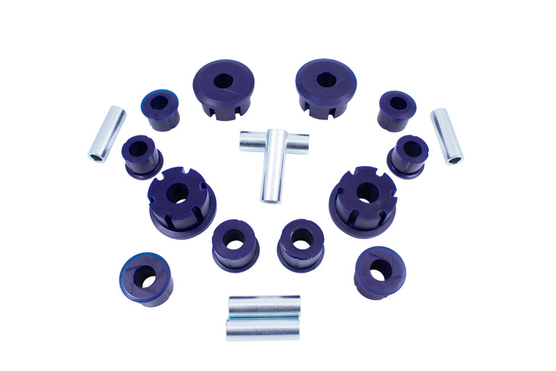 SuperPro 1984 Jeep Cherokee Base Rear Leaf Spring Bushing Kit (63mm Wi