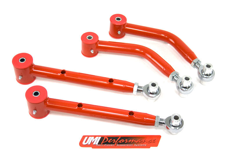 UMI Performance 71-75 GM H-Body Adjustable Upper & Lower Control Arm