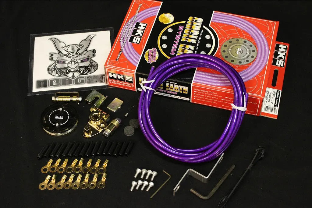 HKS Universal Circle Earth Grounding Kit | eliteracefab-com